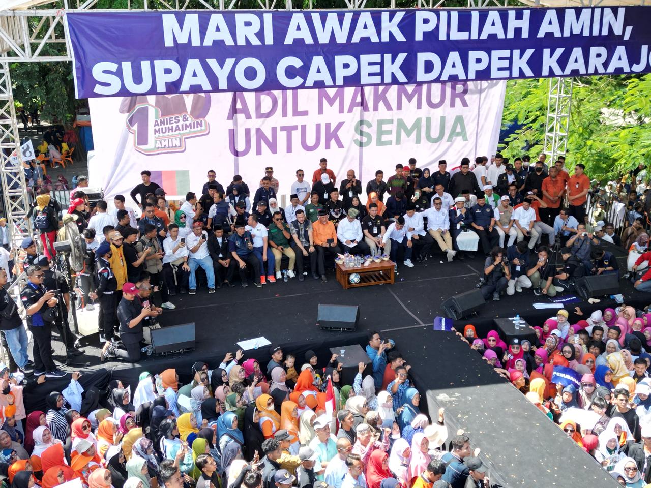 Disindir Kampanye Sepi di Padang, Ini Jawaban Menohok TPD AMIN Sumbar ...